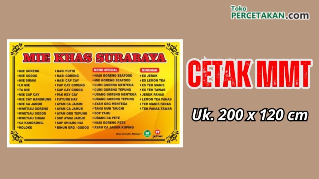 Pesan Jasa Cetak Mmt di Solo Terdekat dan Termurah